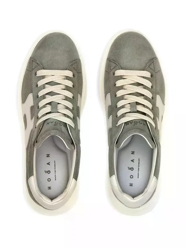 Hogan Rebel Suede Sneakers - Green