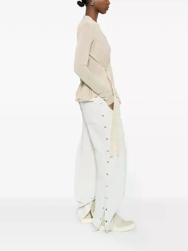 Rick Owens Drawstring Trousers - Neutrals