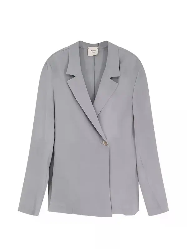 ALYSI Single-button Lapel Blazer