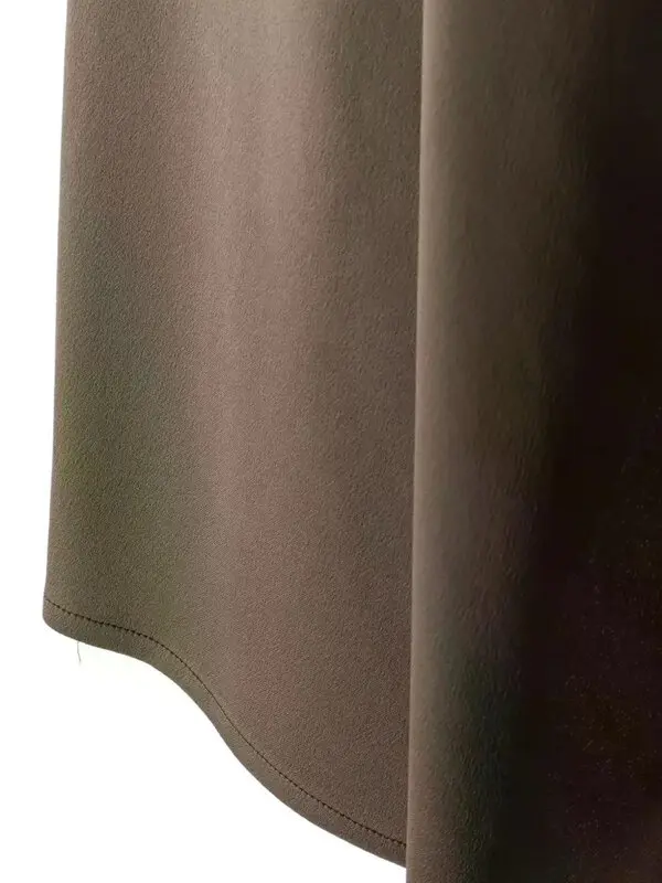 ALYSI Asymmetrical-hem Maxi Skirt