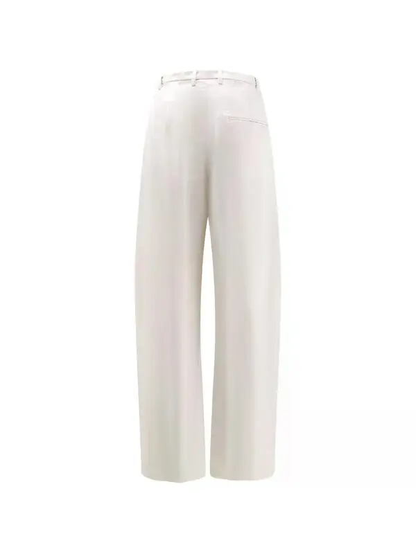 ALYSI Wide Leg Linen Trousers