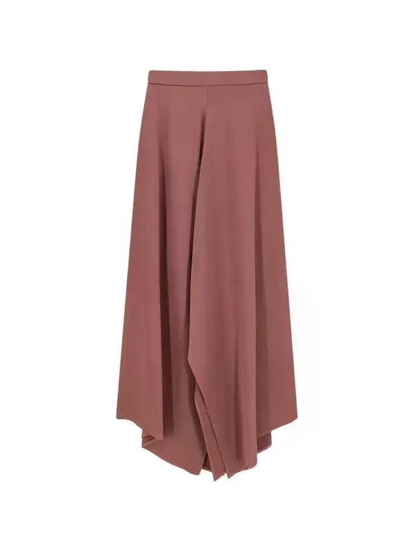 ALYSI Midi Asymmetric Skirt - Pink