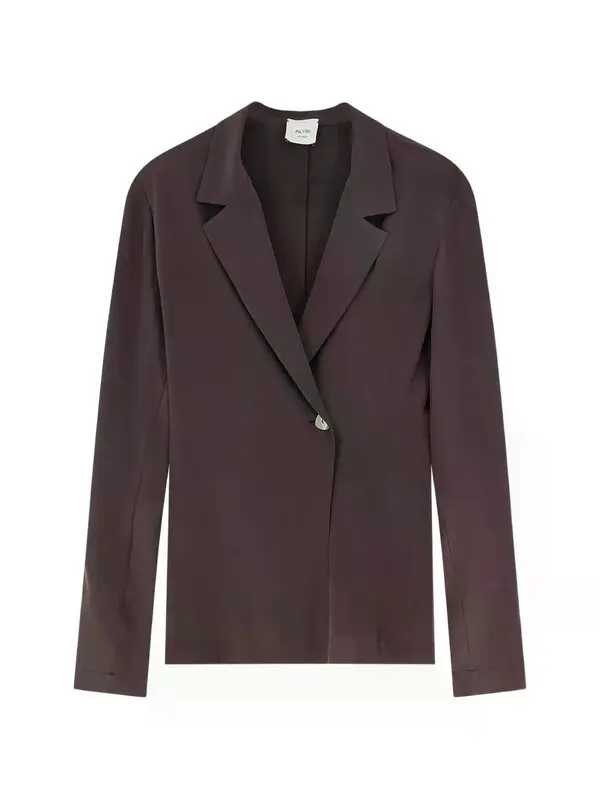 ALYSI Single-button Lapel Blazer