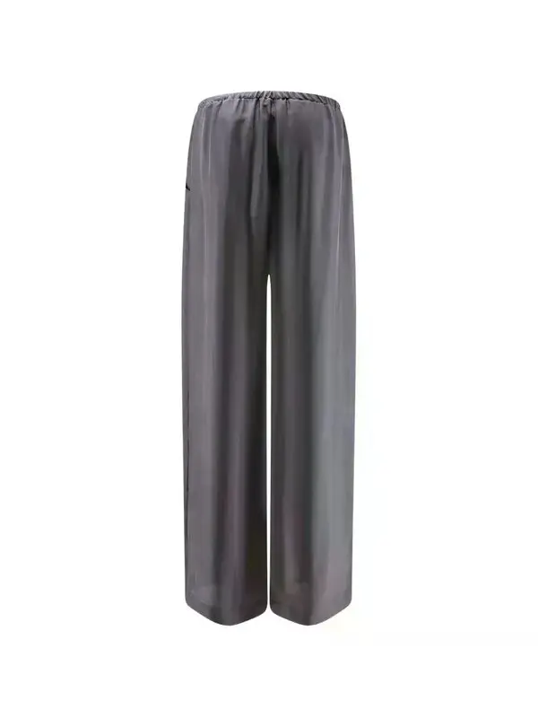 ALYSI Silk Wide Leg Trousers