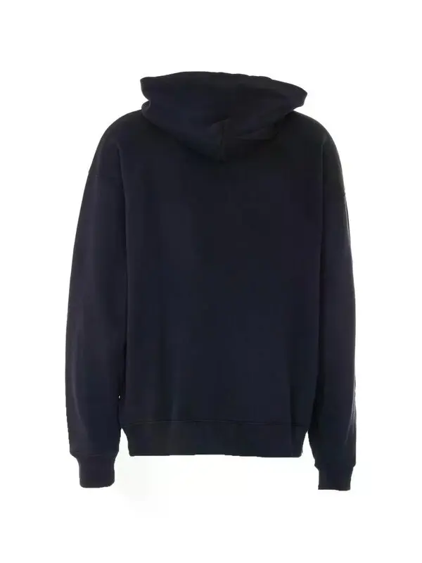 Off-White Printed Hoodie - Blue