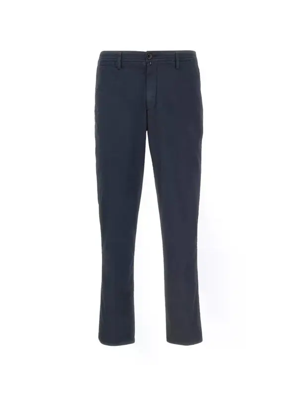 Peuterey Button-fastening Trousers - Blue