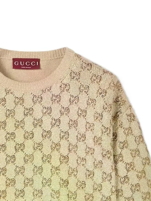 Gucci Short-sleeve Crew-neck Sweater