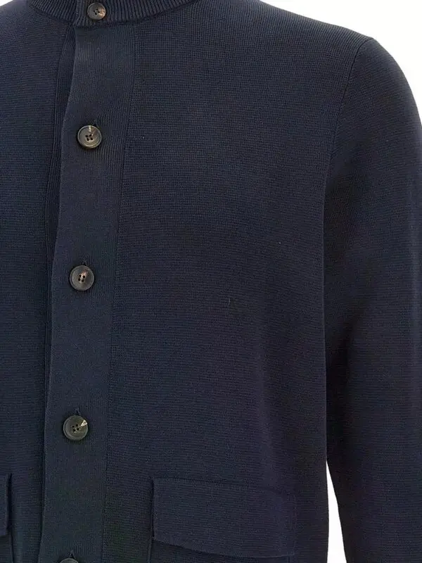 FILIPPO DE LAURENTIIS Button-front Cardigan With Pockets