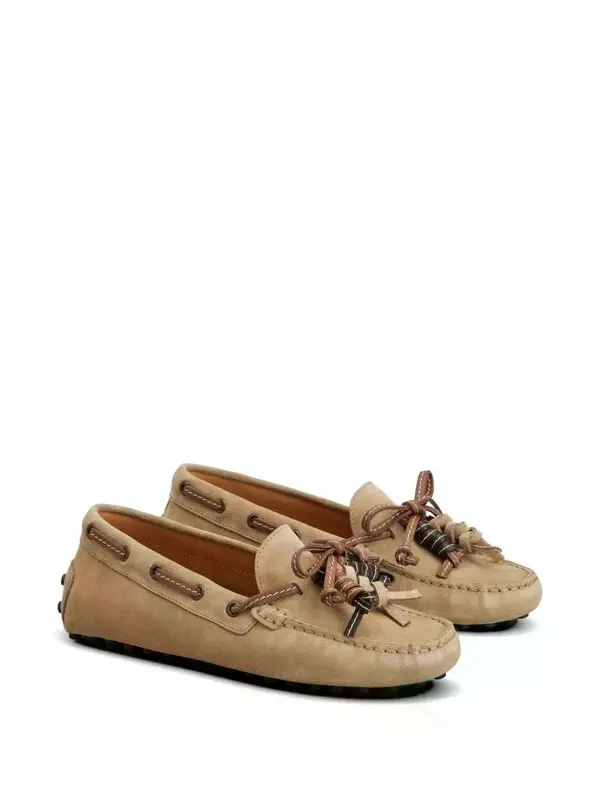 TOD'S Tassel-detail Loafers - Neutrals