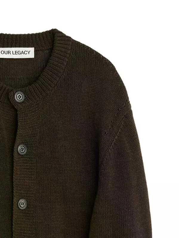 Our Legacy Fine-knit Button-up Cardigan