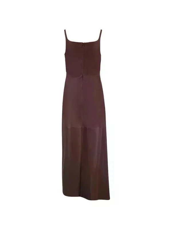 Rabanne Asymmetric Ruched Dress - Red