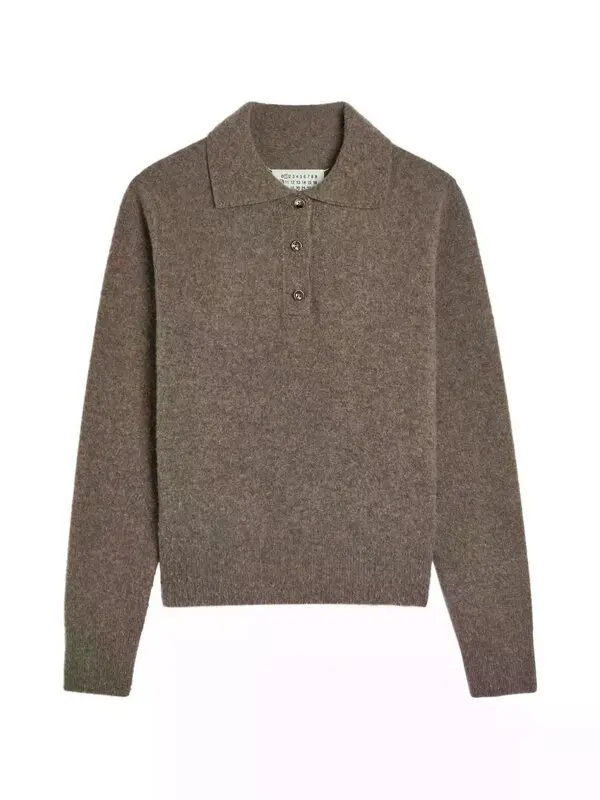 MAISON MARGIELA Button Polo Top