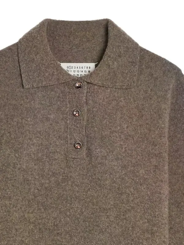 MAISON MARGIELA Button Polo Top
