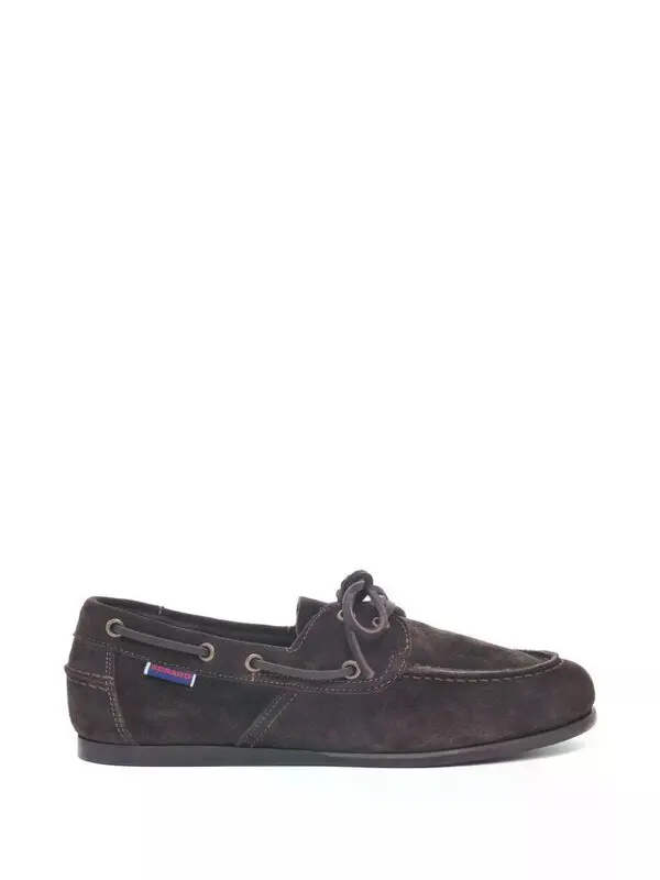 SEBAGO Owen Lace-up Boat Loafers - Brown