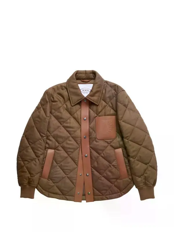 TOD'S Snap-button Quilted Jacket