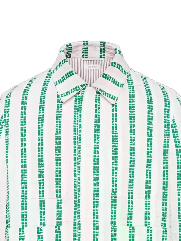 Thom Browne Repp Striped Tweed Utility Jacket