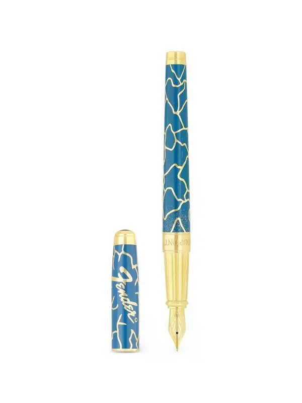 S.t. Dupont Fountain Nib Pen - Blue