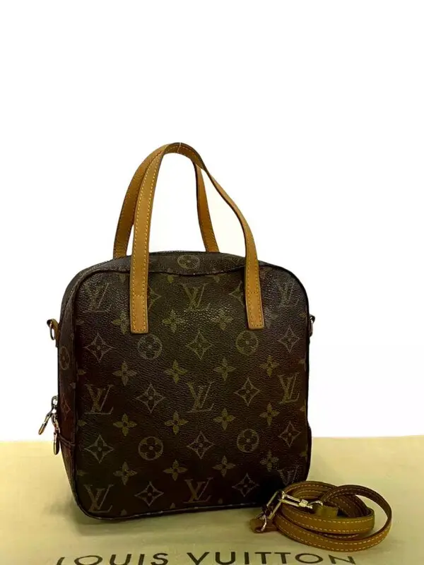 LOUIS VUITTON 2003 Monogram Spontini Satchel