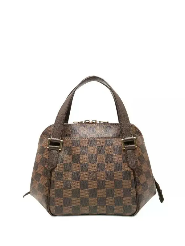 LOUIS VUITTON 2005 Damier Ebene Belem Pm Handbag