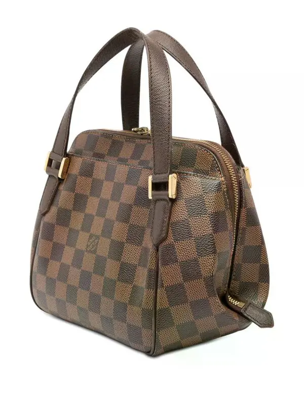 LOUIS VUITTON 2005 Damier Ebene Belem Pm Handbag