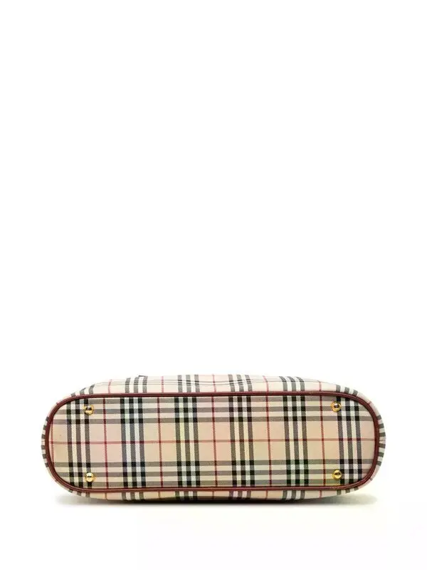 Burberry House Check Canvas Tote Bag