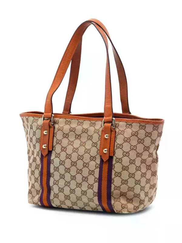 Gucci Gg Canvas Jolicoeur Tote Bag