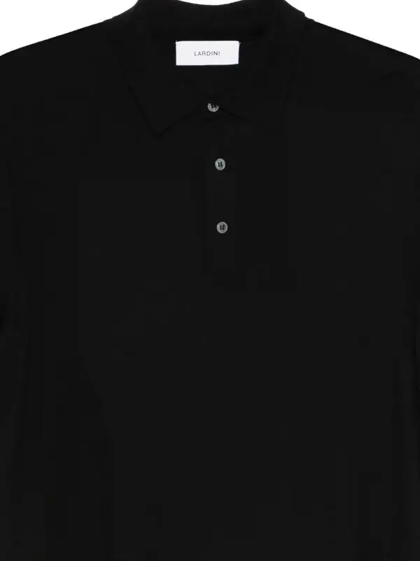 LARDINI Buttoned Polo Shirt