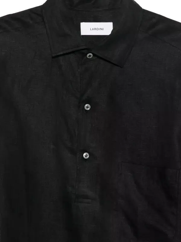LARDINI Pocket Button Shirt