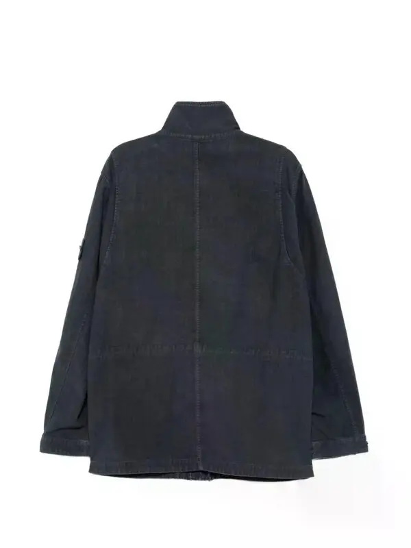 Stone Island Ghost Compass-badge Jacket - Blue