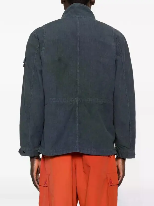 Stone Island Ghost Compass-badge Jacket - Blue