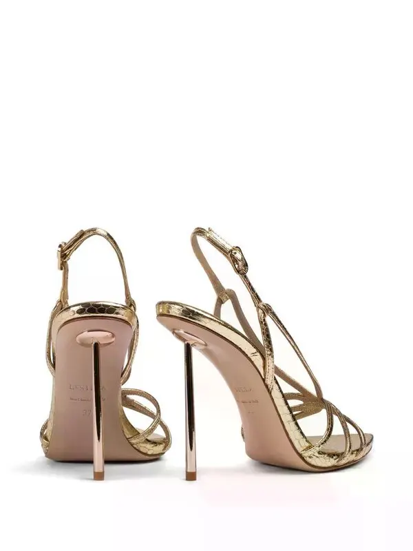 LE SILLA Eugenie Strappy Sandals - Gold