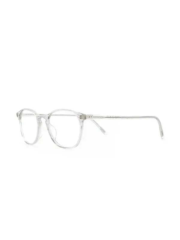 Oliver Spencer Finley Vintage Round-frame Glasses - Neutrals