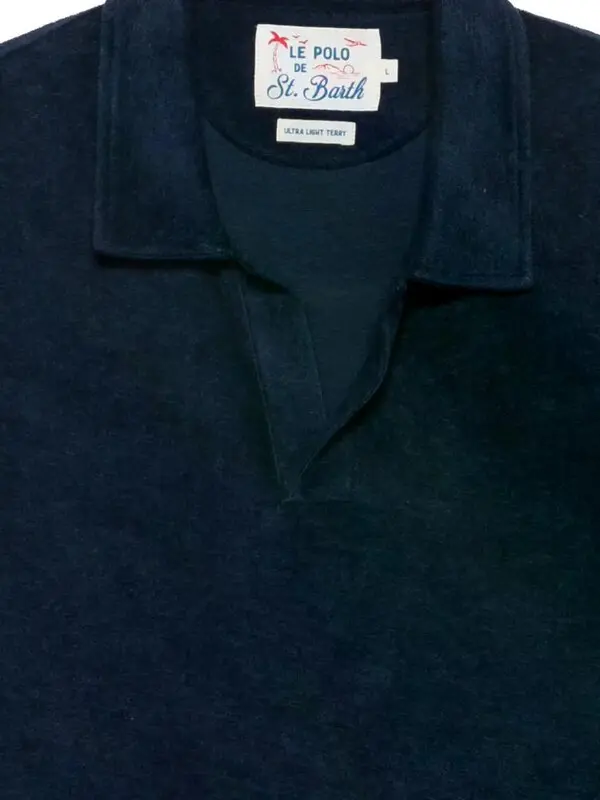 MC2 SAINT BARTH Collared T-shirt - Blue