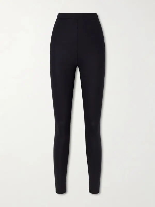JIL SANDER Wool-blend Leggings