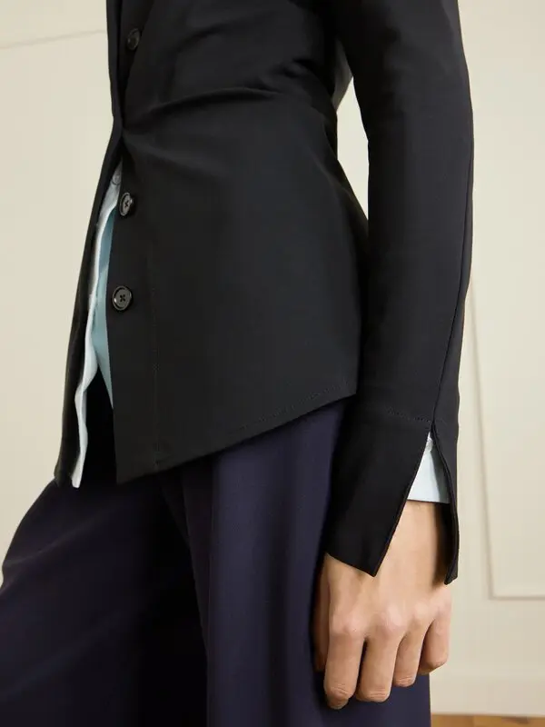 JIL SANDER Crepe Jersey Shirt