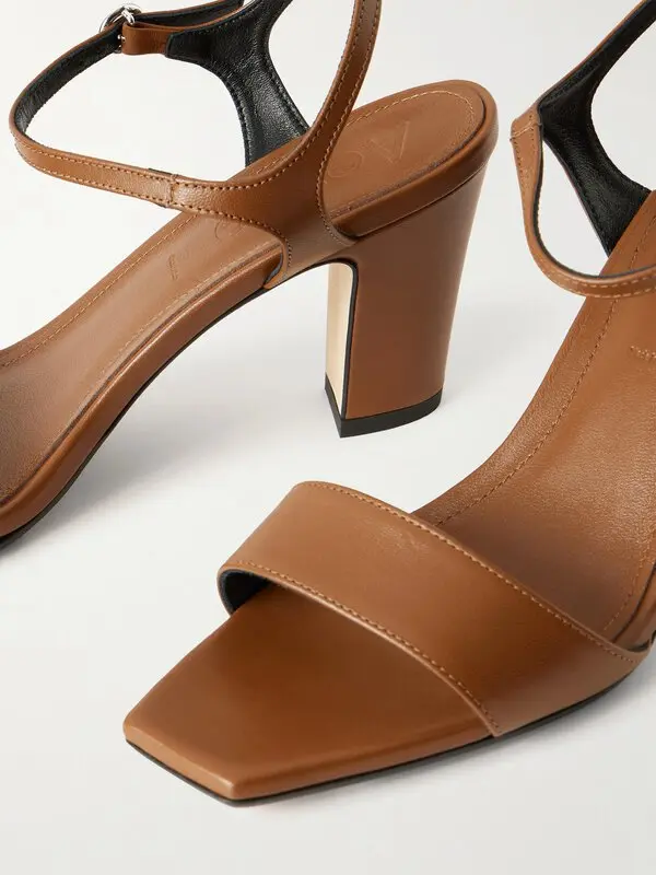 AeydĒ Imogen Leather Sandals - Brown