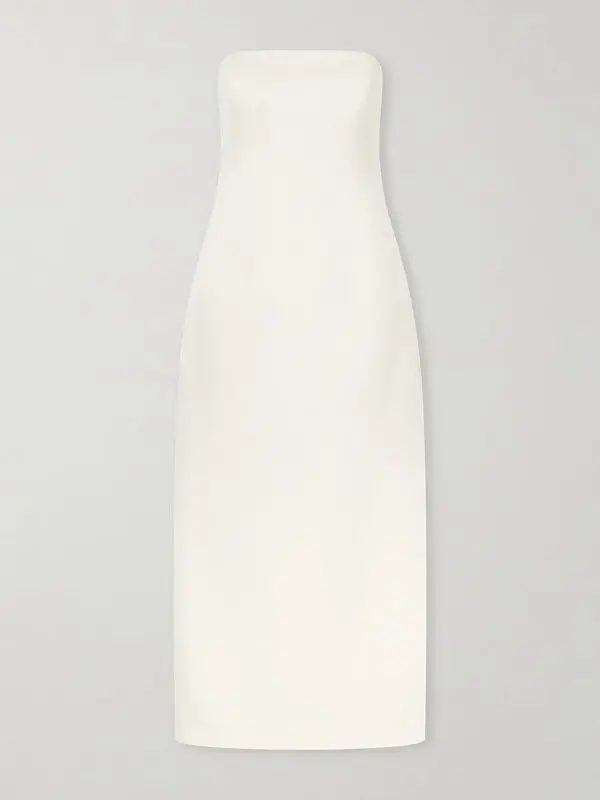 Simkhai Enid Satin Midi Dress