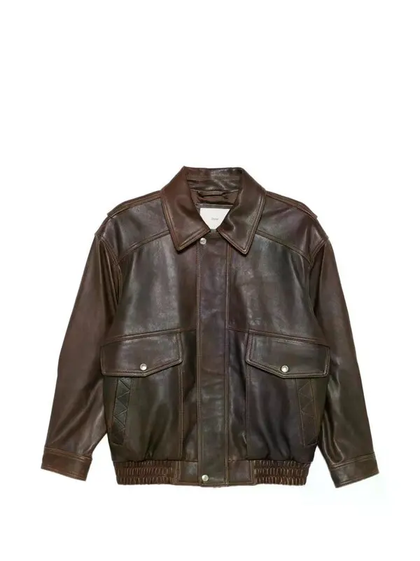DUNST Pocket Panelled Jacket - Brown
