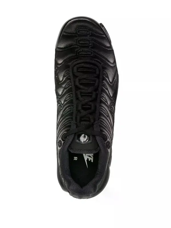 Nike Air Max Plus Embroidered-logo Sneakers - Black