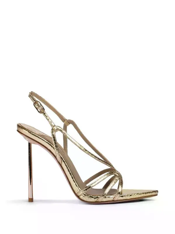 LE SILLA Eugenie Strappy Sandals - Gold