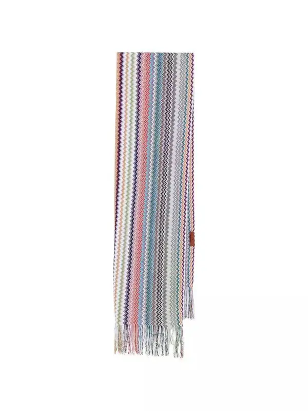 Missoni Fringed Scarf - White