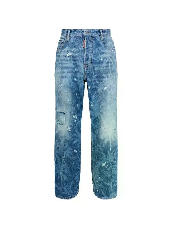 Dsquared2 Palm-print Jeans