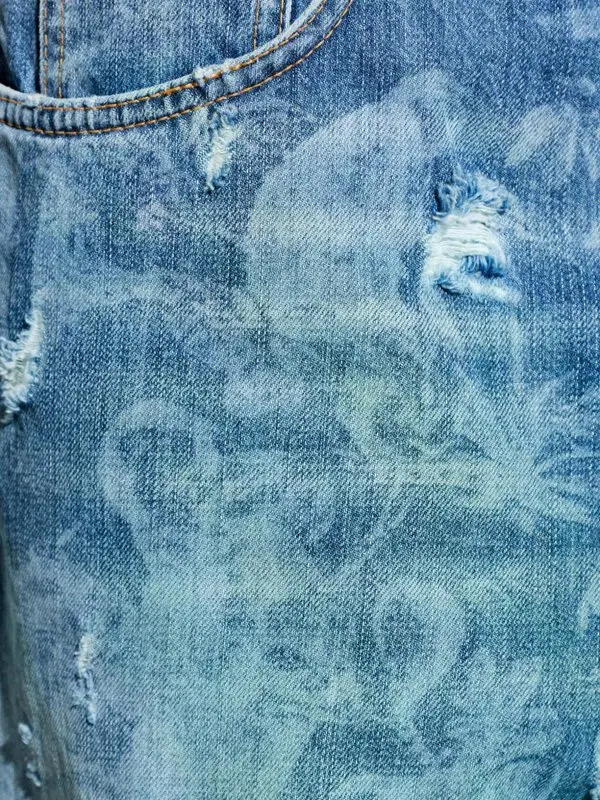 Dsquared2 Palm-print Jeans