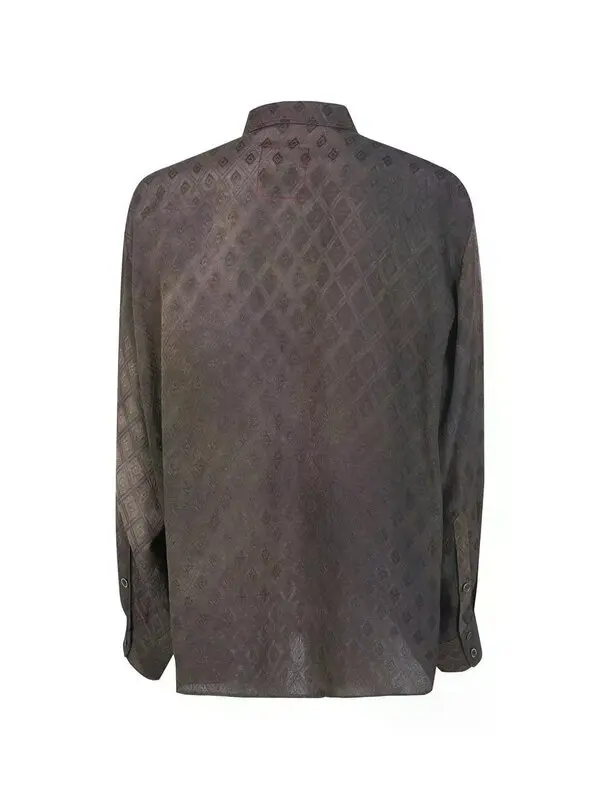 UMA WANG Buttoned Diamond Shirt