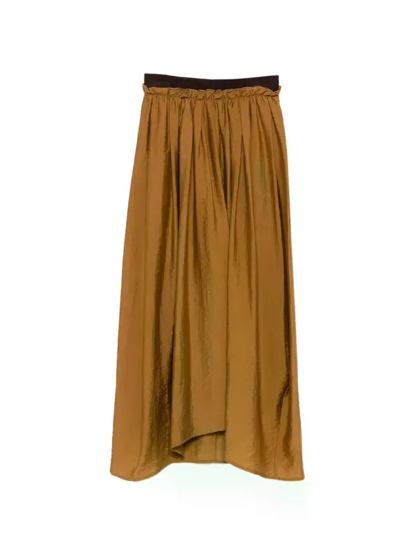 TELA Gathered Zip-fastening Skirt