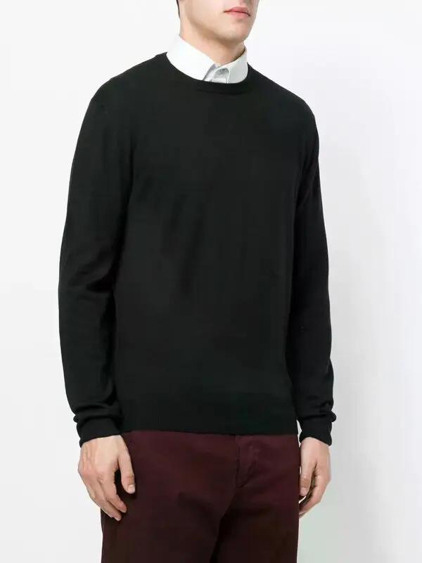 CRUCIANI Ribbed Trim Long Sleeve Sweatshirt