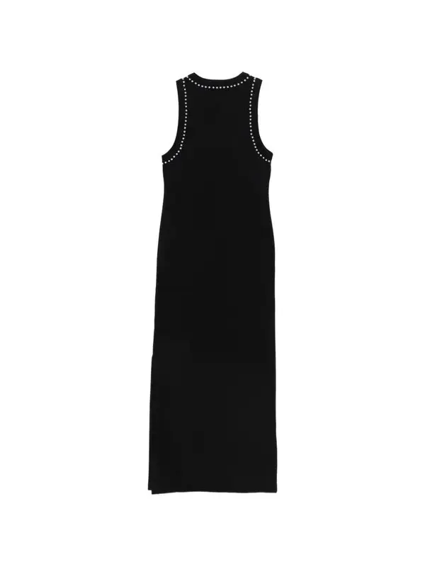 Dkny Beaded Sleeveless Midi Dress