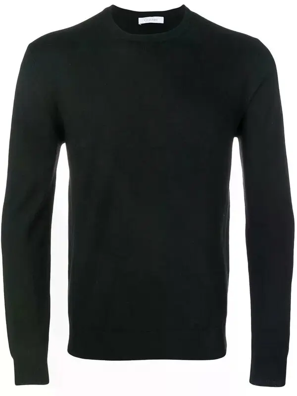 CRUCIANI Ribbed Trim Long Sleeve Sweatshirt