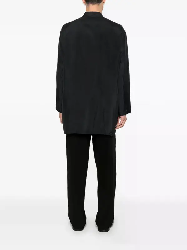 Yohji Yamamoto Patch-pocket Coat