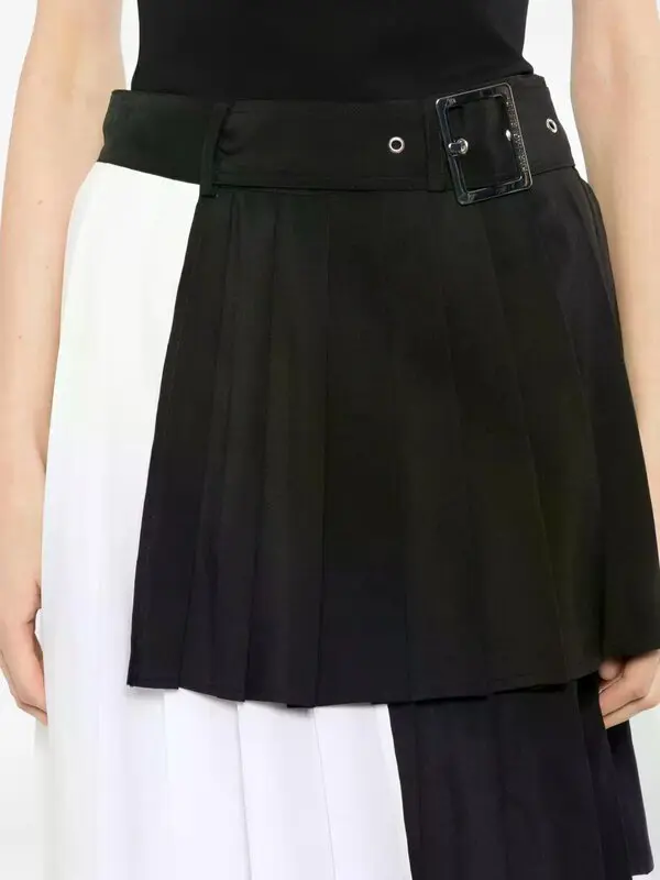Karl Lagerfeld Asymmetrical Pleated Skirt